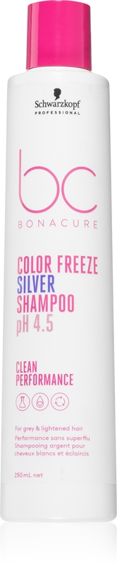 Schwarzkopf Professional BC Bonacure Color Freeze Silver silver shampoo ...