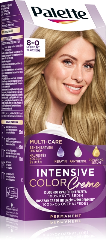 Schwarzkopf Palette Intensive Color Creme Permanent Hair Dye reviews ...