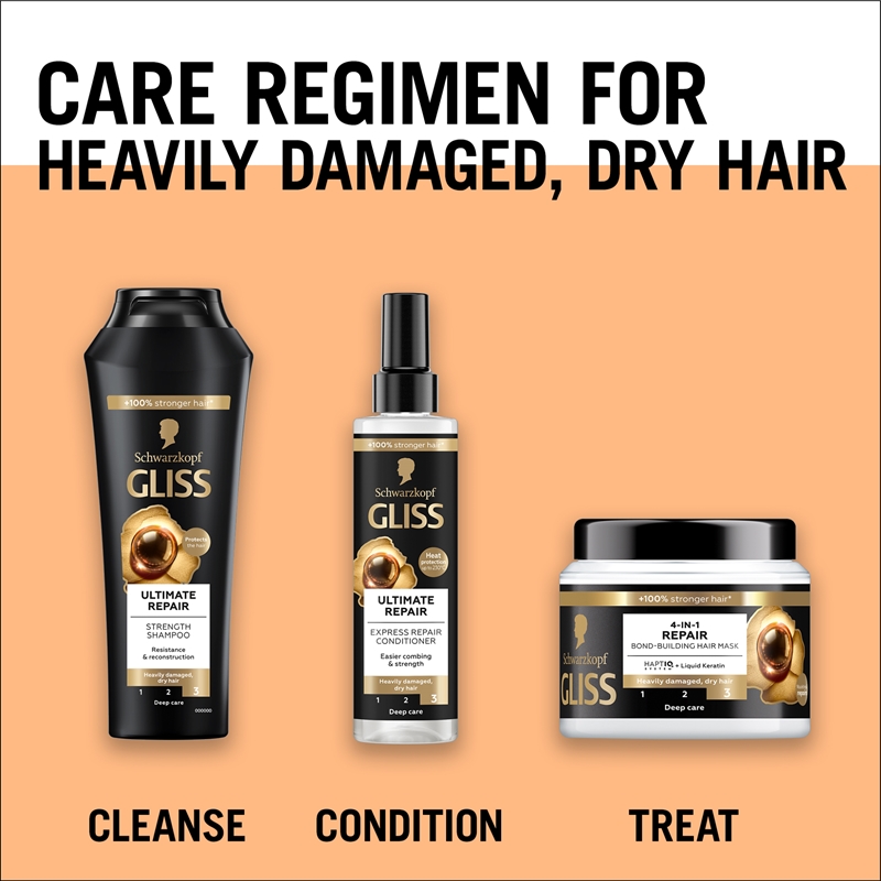 Schwarzkopf Gliss Ultimate Repair Regenerating Leave in Conditioner For Schwarzkopf Gliss Ultimate Repair Regenerating Leave in Conditioner For