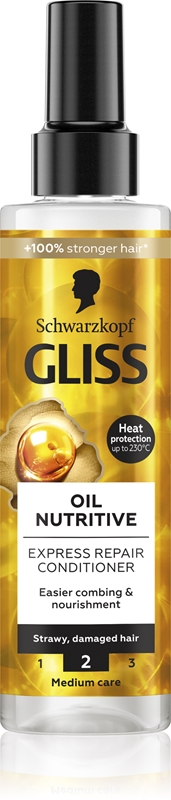 Schwarzkopf Gliss Oil Nutritive regeneračný balzam pre nepoddajné a ...