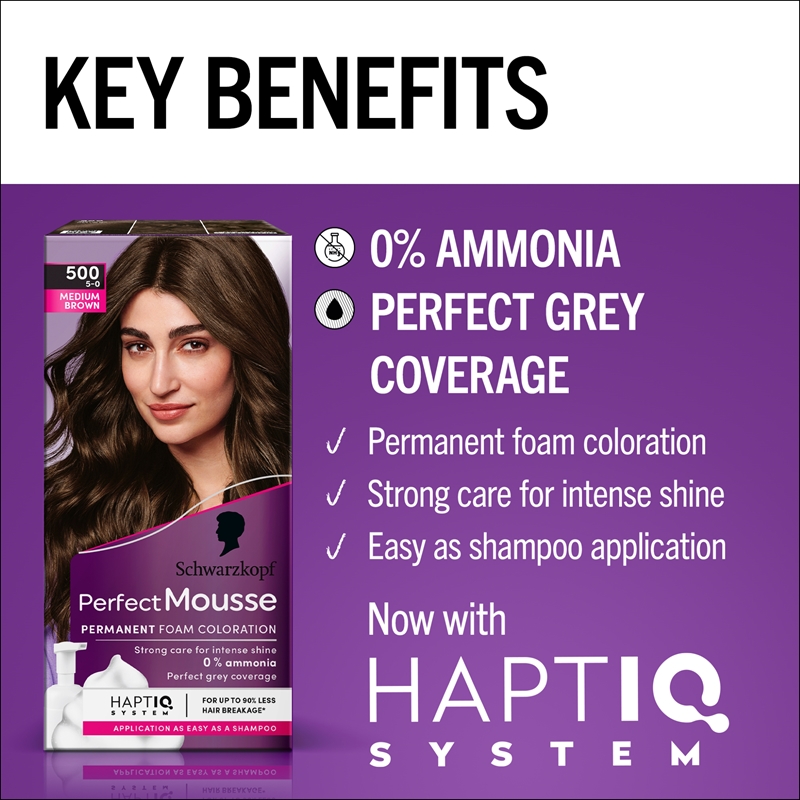 Schwarzkopf Perfect Mousse permanent hair dye | notino.co.uk