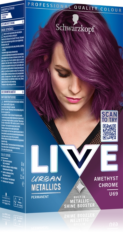 Schwarzkopf LIVE Urban Metallics Permanent Hair Dye | notino.ie
