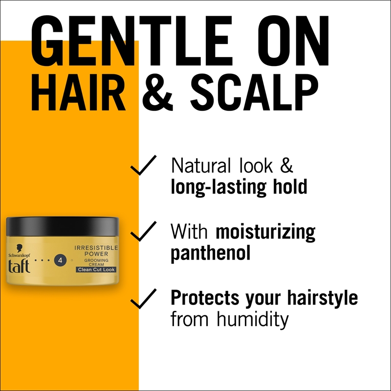 Schwarzkopf Taft Irresistable Power Styling Cream for hair | notino.ie