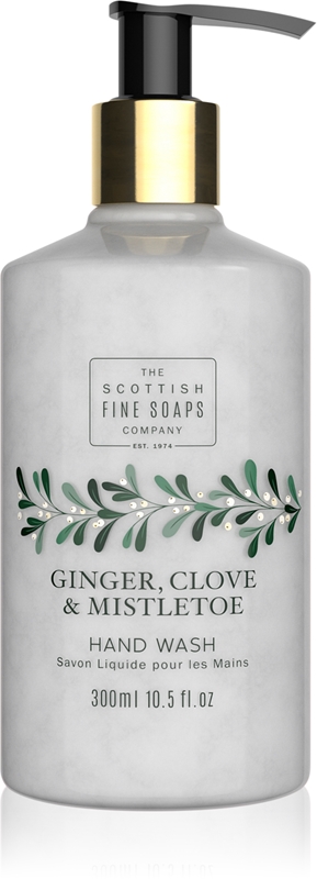 Scottish Fine Soaps Ginger, Clove & Mistletoe Hand Wash sapone liquido ...