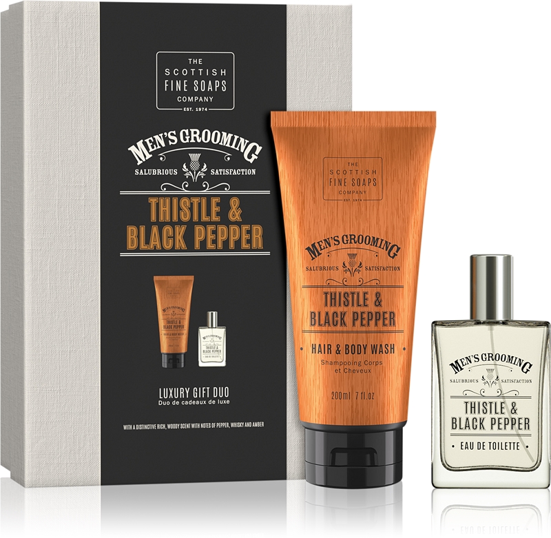 Scottish Fine Soaps Men’s Grooming Luxury Gift Duo Gift Set for men ...