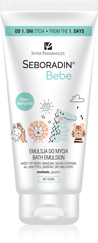 Seboradin Bebe Bath Emulsion for children from birth | notino.ie