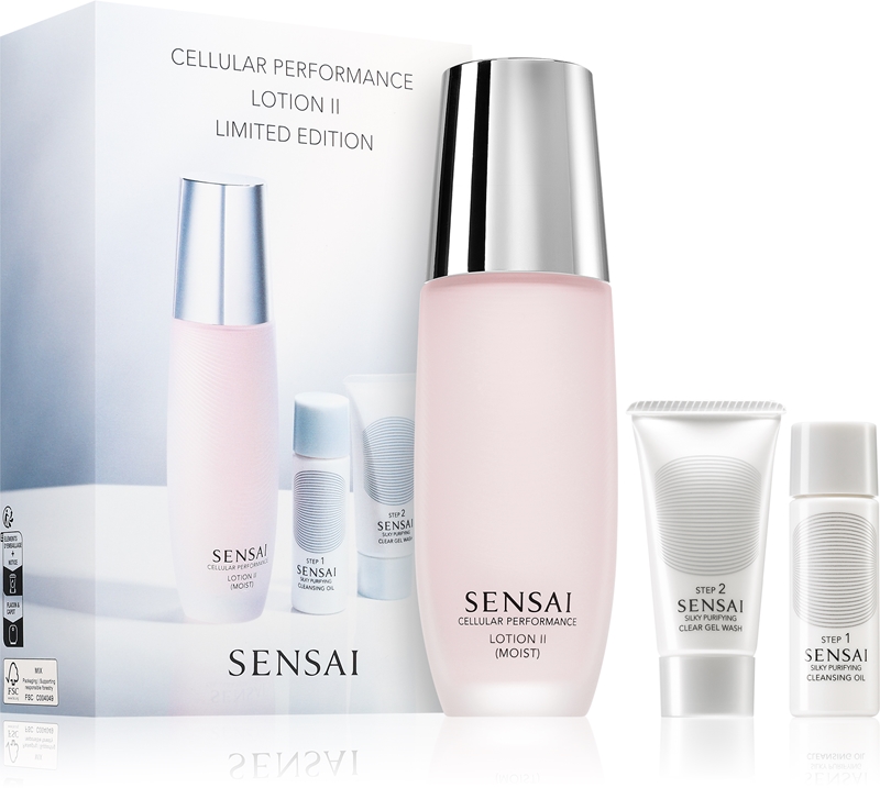 Sensai Cellular Performance Lotion II (Moist) gift set(for flawless ...
