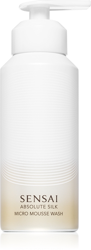 Sensai Absolute Silk Micro Mousse Wash Cleansing Foam for the face ...