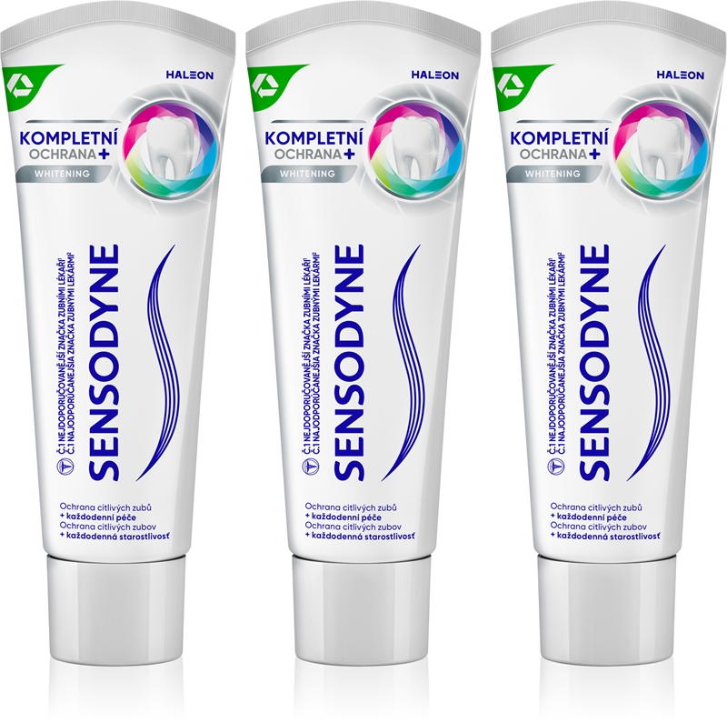 Sensodyne Complete Protection Whitening dentifrice blanchissant | notino.fr