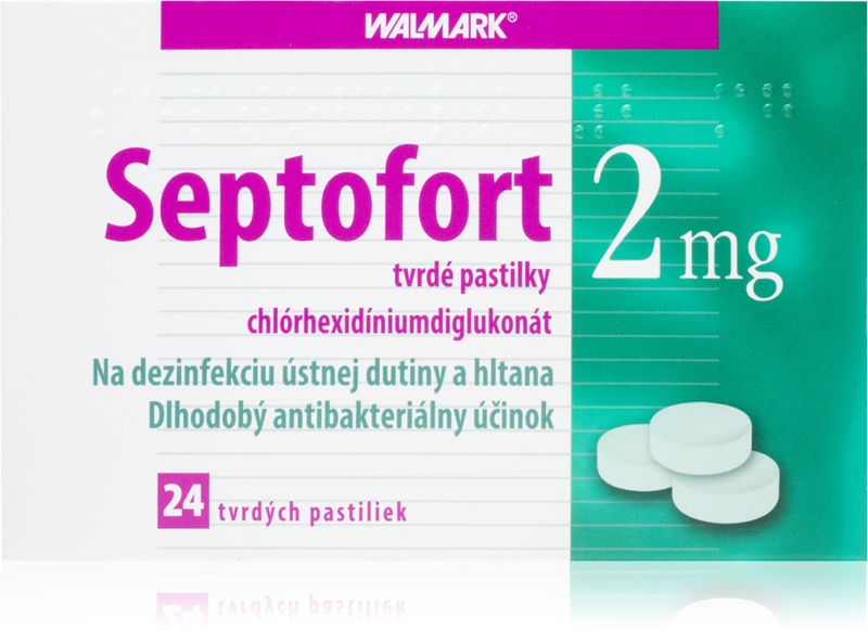Septofort Septofort 2mg pastilky na podporu zdravia dýchacích ciest ...