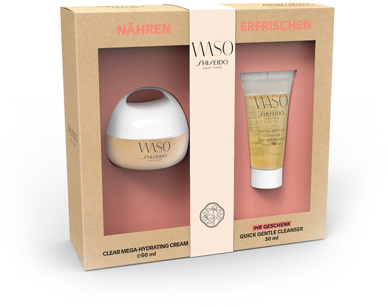Shiseido Waso Clear Mega Hydrating Cream Cosmetica Set I. voor Vrouwen ...