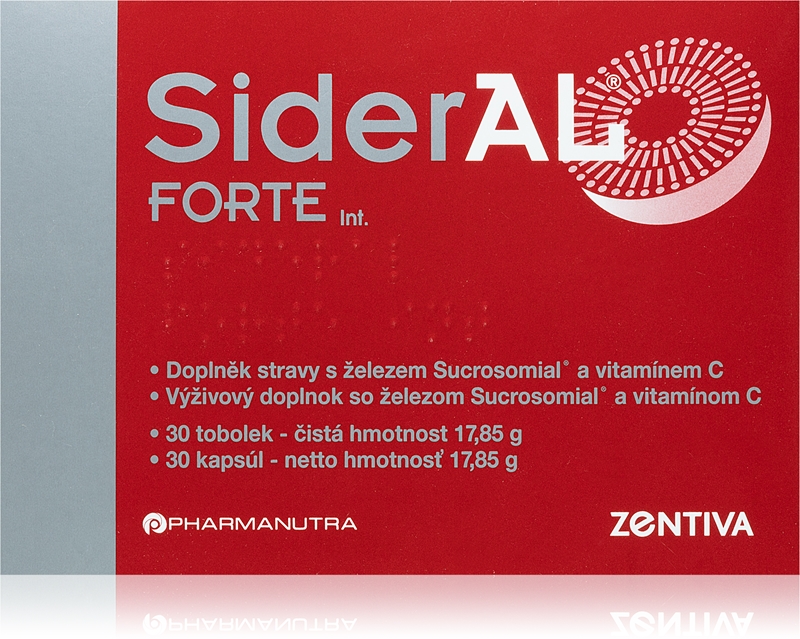 SiderAL Forte doplněk stravy pro podporu krvetvorby | notino.cz SiderAL Forte doplněk stravy pro podporu krvetvorby | notino.cz