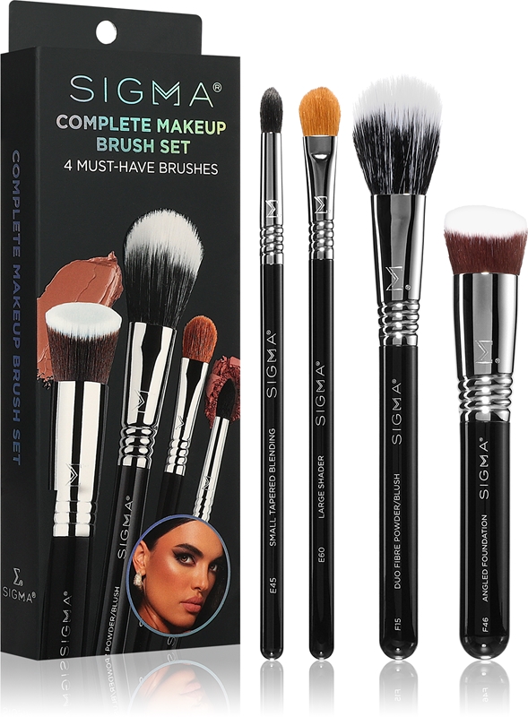 Sigma Beauty Brush Set Complete Makeup Brush Set for the perfect look ...