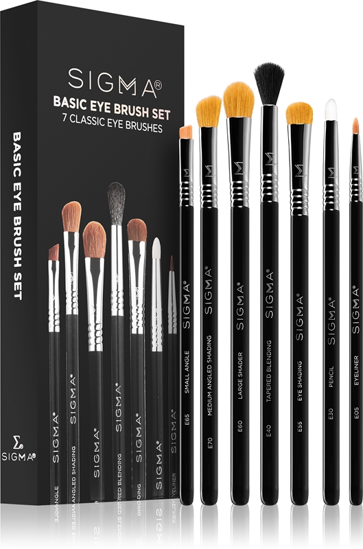 Sigma Beauty Brush Set Basic Eye | Livrare rapida! | Notino.ro