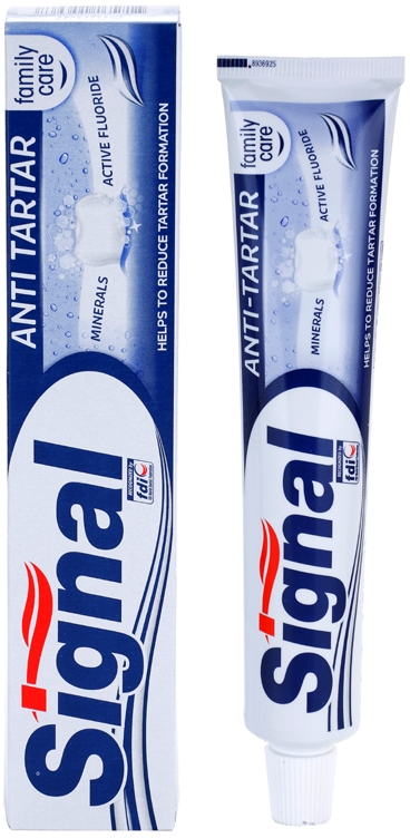 Signal Anti Tartar Toothpaste Against Dental Caries | notino.ie