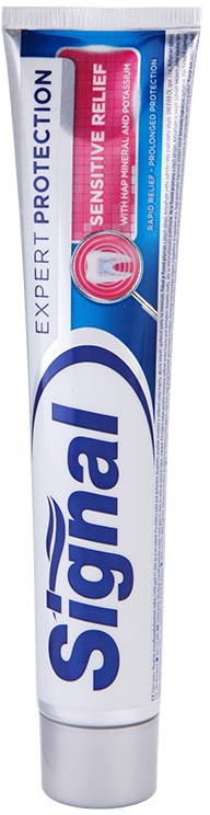 Signal Expert Protection Sensitive Relief dentífrico para gengivas ...