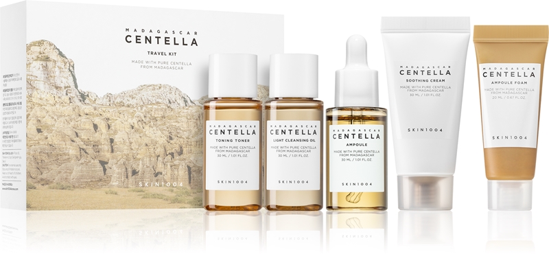SKIN1004 Madagascar Centella Travel Kit travel set (for sensitive and ...