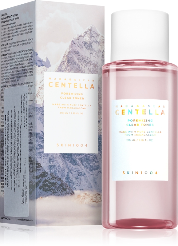 SKIN1004 Madagascar Centella Poremizing Clear Toner Gentle Exfoliating ...