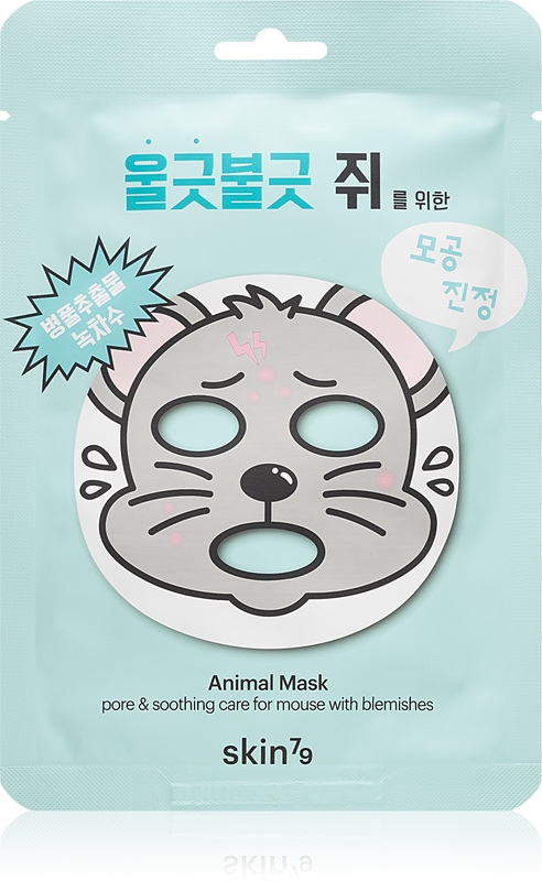 Skin79 Animal For Mouse With Blemishes sheet mask for problem skin ...
