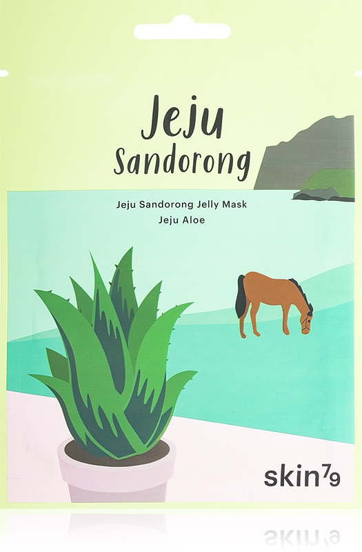 Skin79 Jeju Sandorong Jeju Aloe Calming Face Sheet Mask with ...