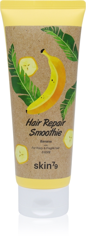 Skin79 Hair Repair Smoothie Banana máscara profundamente regeneradora ...