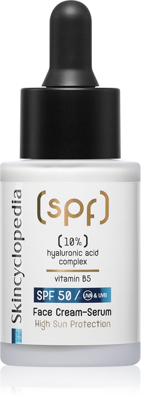 Skincyclopedia 10% Hyaluronic Acid Complex + Vitamin B5 sérum crème SPF ... Skincyclopedia 10% Hyaluronic Acid Complex + Vitamin B5 sérum crème SPF ...