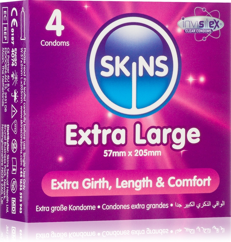 Skins Extra Large condoms | notino.ie