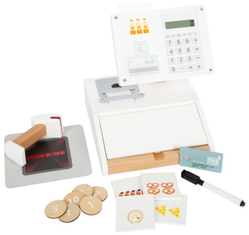 Small foot Wooden Toy Cash Register Fresh Rotaļlieta koka | notino.lv