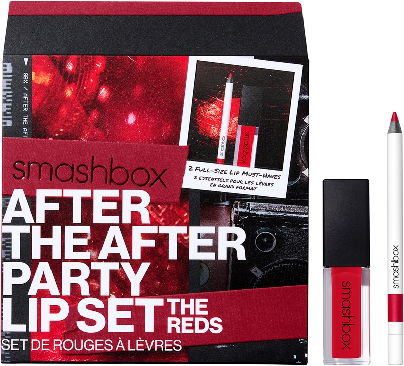 Smashbox After The After Party Lip Set The Reds Gift Set (for lips ...