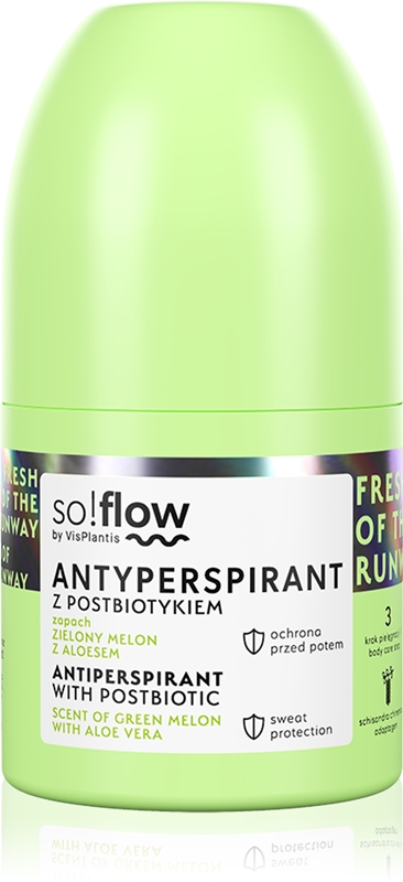 so!flow Antiperspirant With Postbiotic antiperspirant roll-on | notino.cz