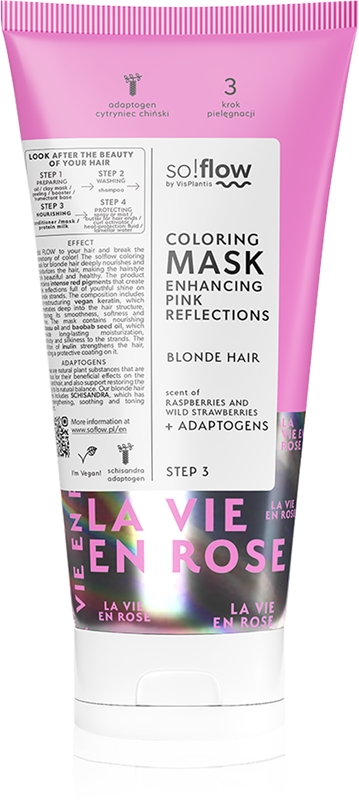 so!flow Coloring Mask Blonde Hair Intense Bonding Color Mask | notino.it