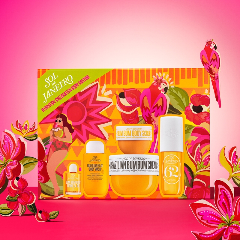 Sol de Janeiro Hydration Celebration Body Routine gift set with ...