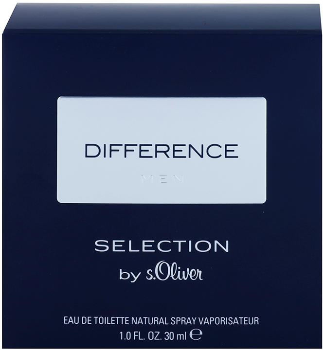 s.Oliver Difference Men eau de toilette pour homme 30 ml | notino.be
