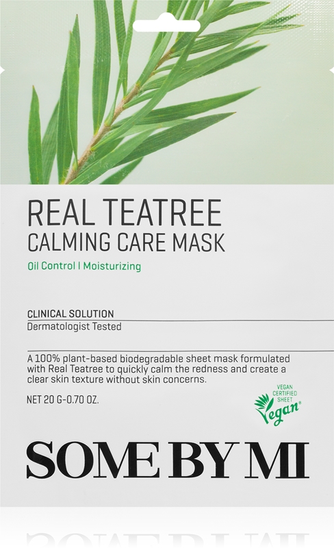 Some By Mi Clinical Solution Teatree Calming Care Mask zklidňující ...