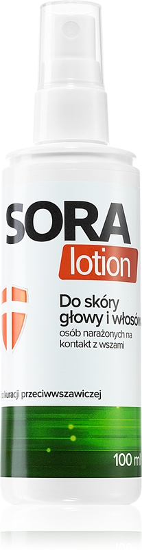 SORA Lotion do skóry głowy i włosów Spray für gereizte Kopfhaut