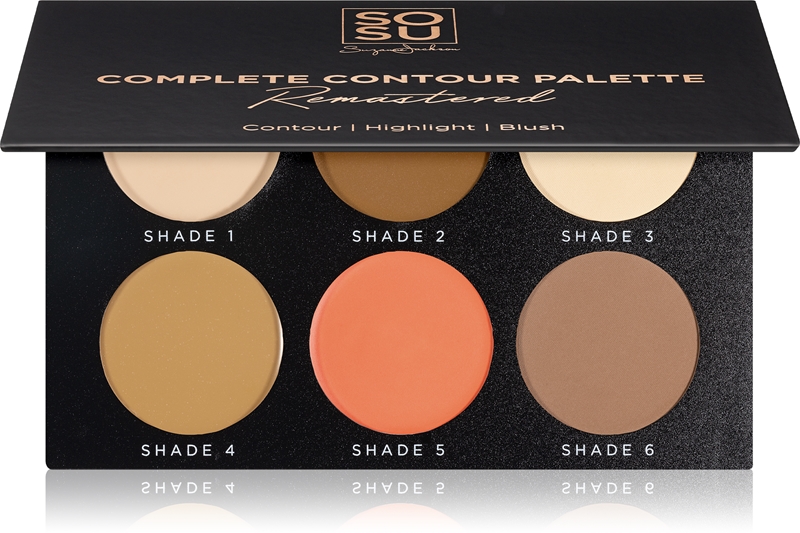SOSU by Suzanne Jackson Complete Contour Remastered palette contouring ...