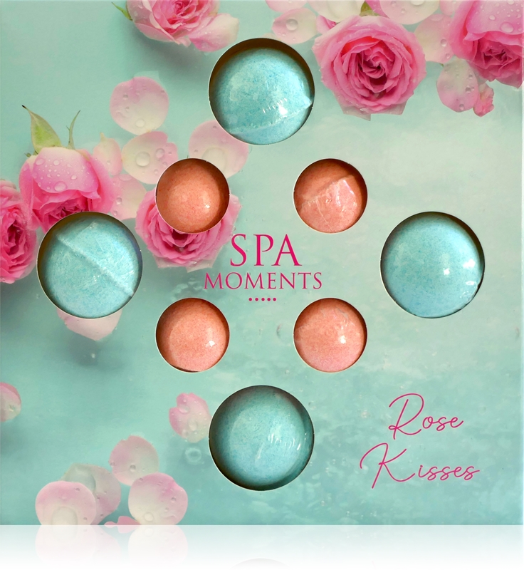 Spa Moments Rose Kisses Fizzy Bath Bombs | notino.ie