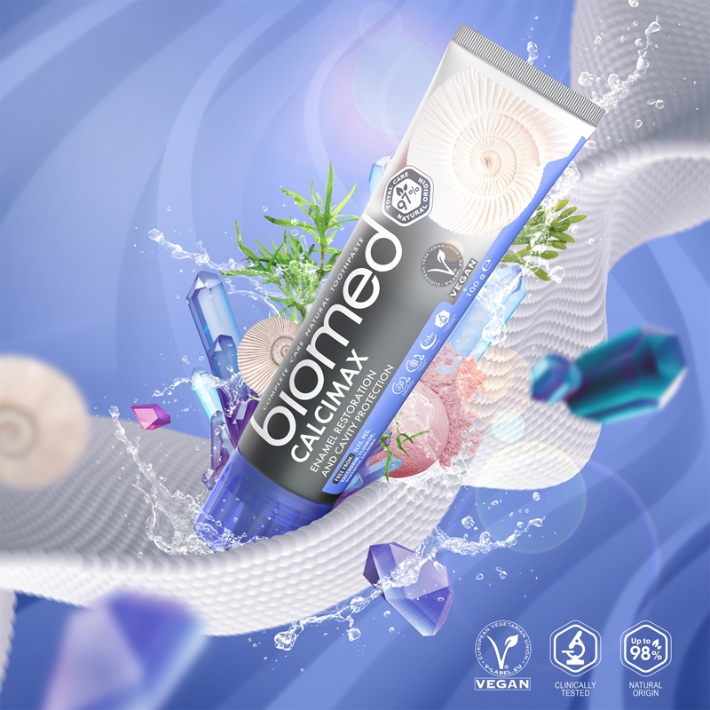 Biomed Calcimax Tooth Enamel Fortifying Toothpaste with seaweed ...