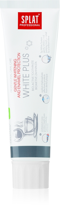Splat Professional White Plus біоактивна зубна паста для безпечного ...