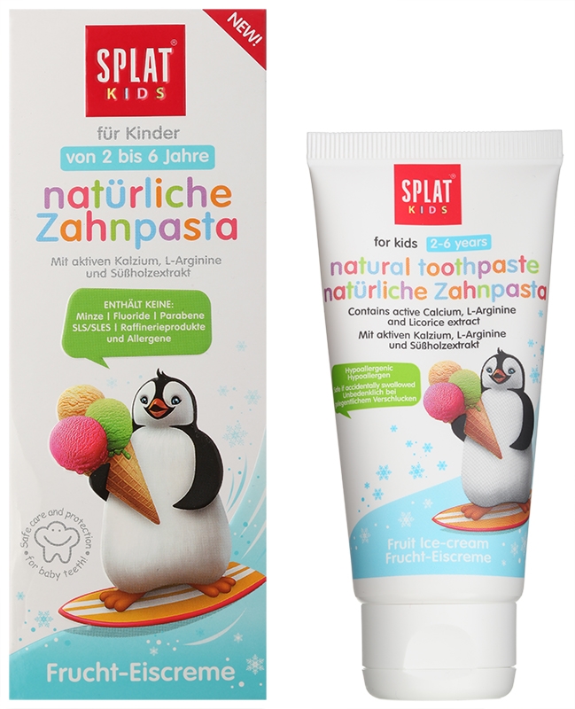 Splat Kids Natural Toothpaste for Kids | notino.ie