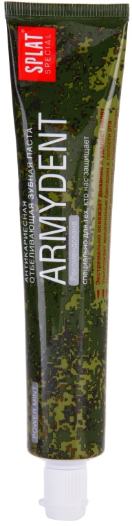 Splat Special Armydent dentifrice blanchissant contre les caries ...