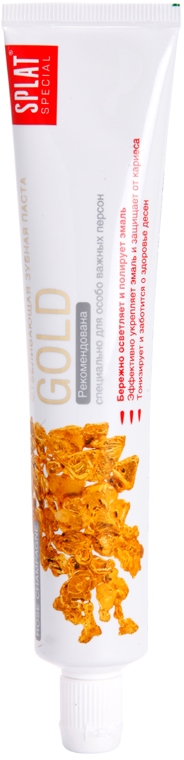 Splat Special Gold bleichende Zahnpasta | NOTINO