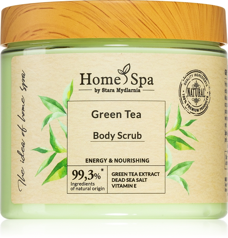 Stara Mydlarnia Home Spa Green Tea Körperpeeling mit grünem Tee