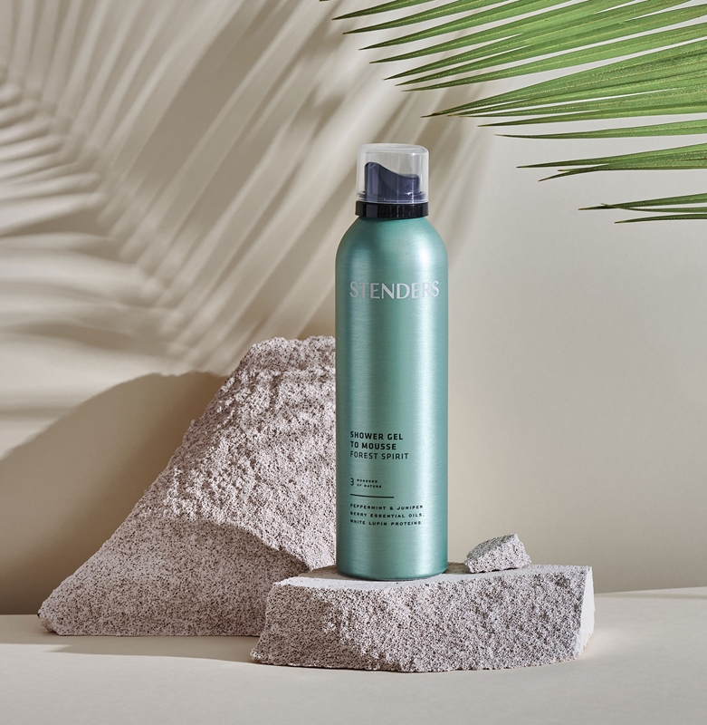 STENDERS Gel to Mousse Forest Spirit shower foam with gel consistency ...
