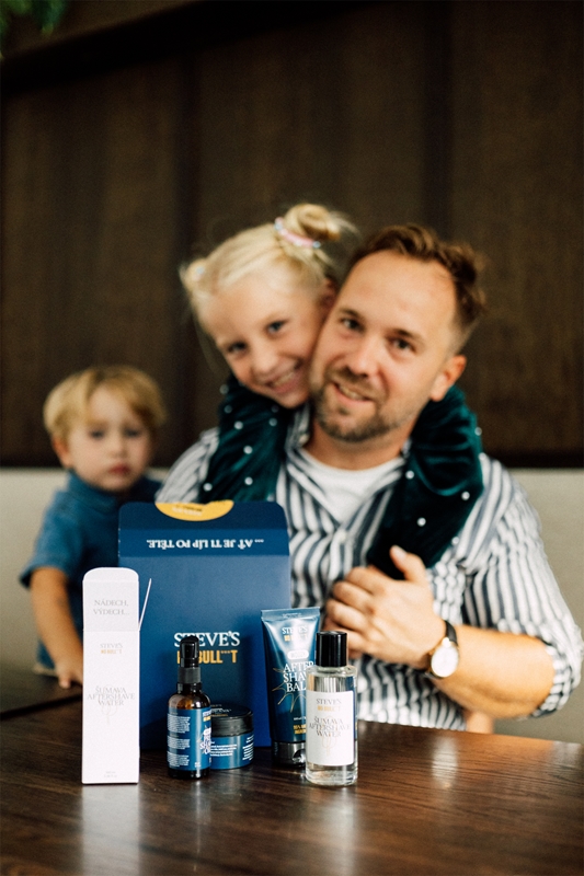 Steve's No Bull***t Shaving Box Šumava Gift Set for shaving for men ...