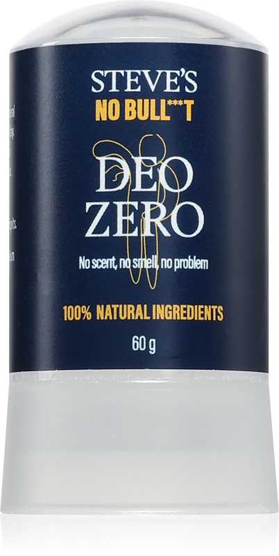 Steve's No Bull***t Deo Zero přírodní tuhý deodorant pro muže a ženy ...