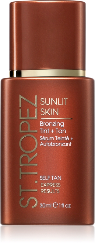 St.Tropez Sunlit Skin Bronzing Tint + Tan crème teintée auto-bronzante ...