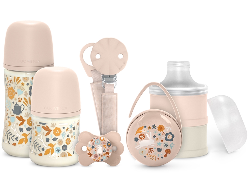 Suavinex Wonderland Baby Set Pink dárková sada pro miminka | notino.cz