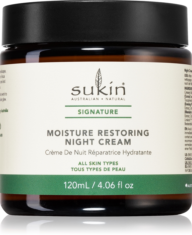 Sukin Signature regenerating night cream with moisturising effect ...