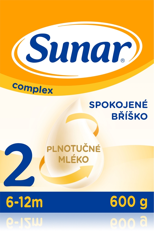 Sunar Complex 2 pokračovací kojenecké mléko | notino.cz